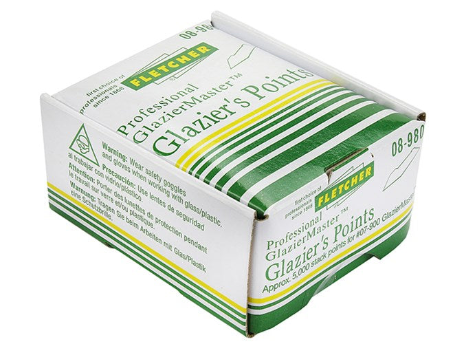 08-980 - Fletcher-Terry Glaziers Points 8mm Box 5000 (Connect with our ...